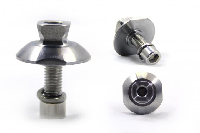 Manual Lock Four Bar Prosthetic Knee Joint 275Lbs Pyramidal Connection