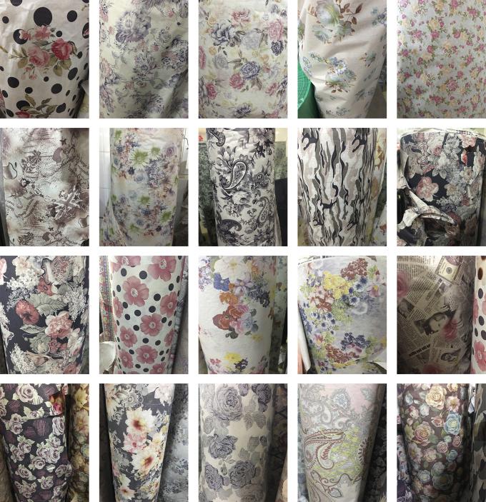 Width 40CM Children Orthotic Transfer Paper Customized Color Flowers ...