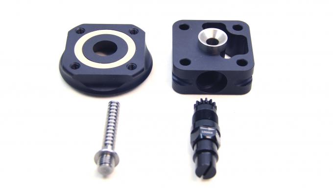 CE Certified Aluminum Prosthetic Shuttle Lock 4 Hole Housing Connection